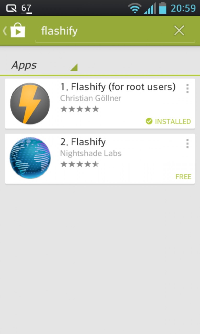 Flash Custom Android ROMs With Flashify
