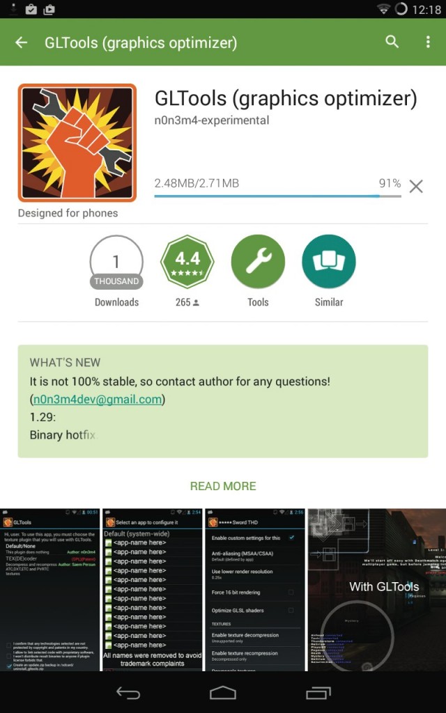 GL Tool To Boost Android Performance, Graphics For Better Gaming