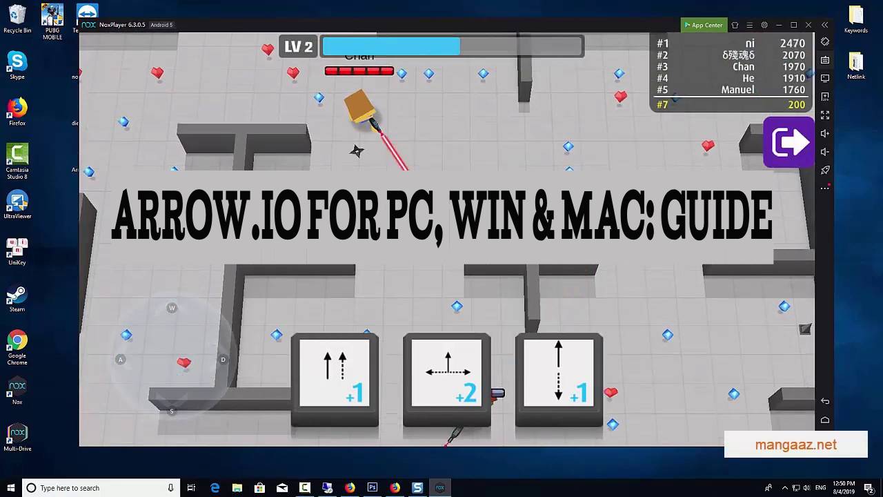 Arrow.io for PC, Win & Mac: Guide