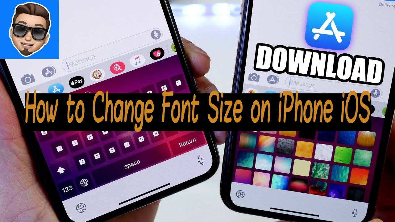 How to Change Font Size on iPhone iOS
