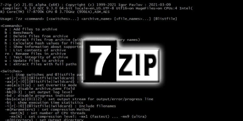 7 Zip File Manager