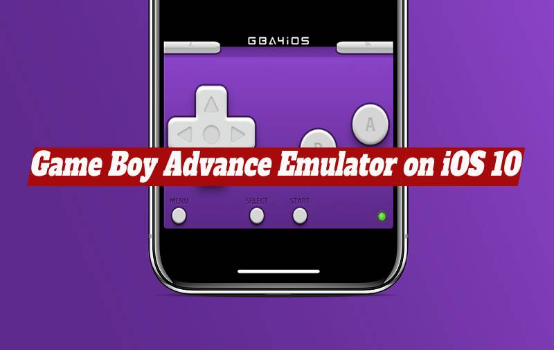 Game Boy Advance Emulator on iOS 10